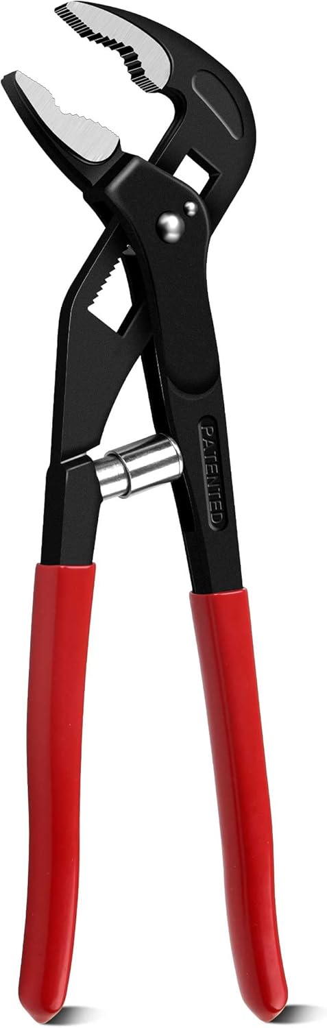 HAUTMEC 250mm Water Pump Pliers, Quick Adjustable Tongue and Groove ...