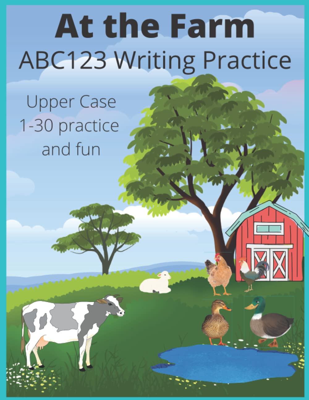 Buy On The Farm Uppercase And 123 Writing Practice Uppercase And 1 30 Buy On The Farm Uppercase And 123 Writing Practice Uppercase And 1 30