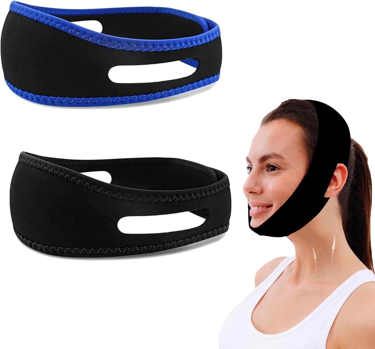 2 Anti Snoring Devices,Snore Stopper,Adjustable Stop Snoring Devices ...