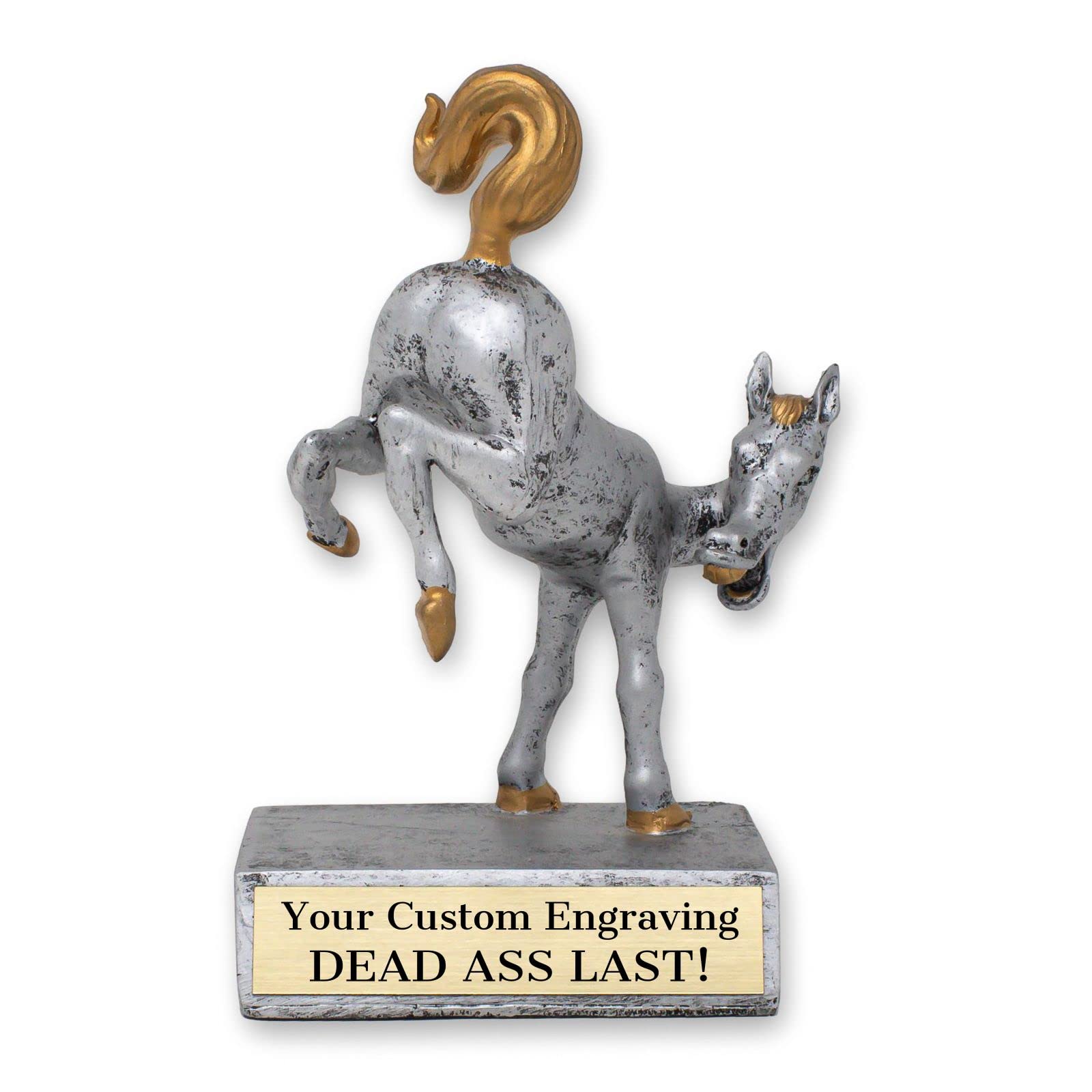 Buy Engraved Horse's Rear Bobblehead Award, Last Place Trophy Online at ...