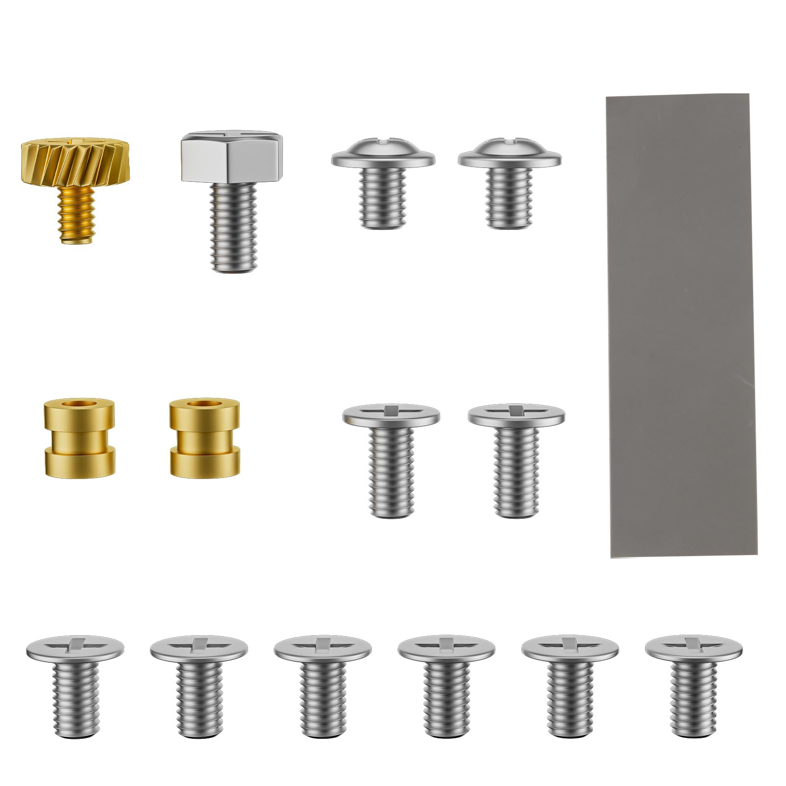 Amazon.com: SSK M.2 Screws Kit,NVMe Screw m.2 SSD Mounting Kit with SSD ...