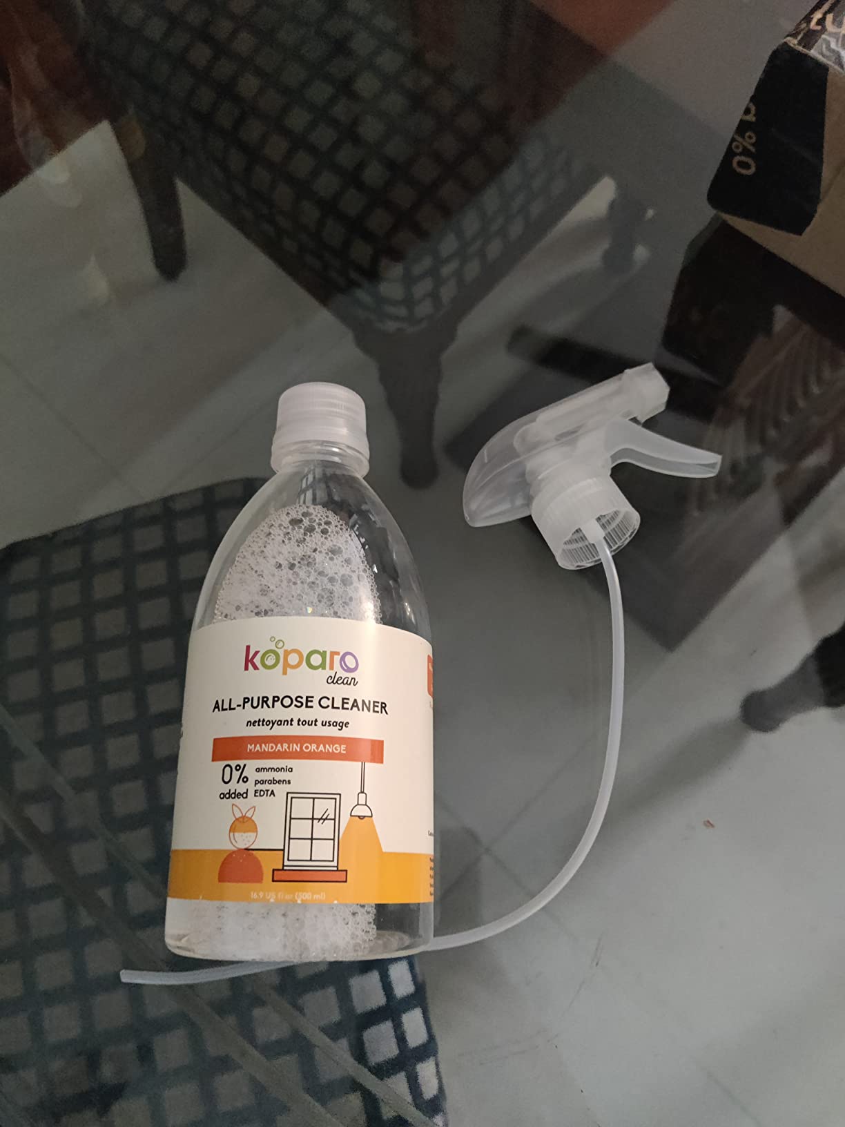 Koparo Clean All Purpose Natural Cleaner Liquid Spray For Bathroom ...