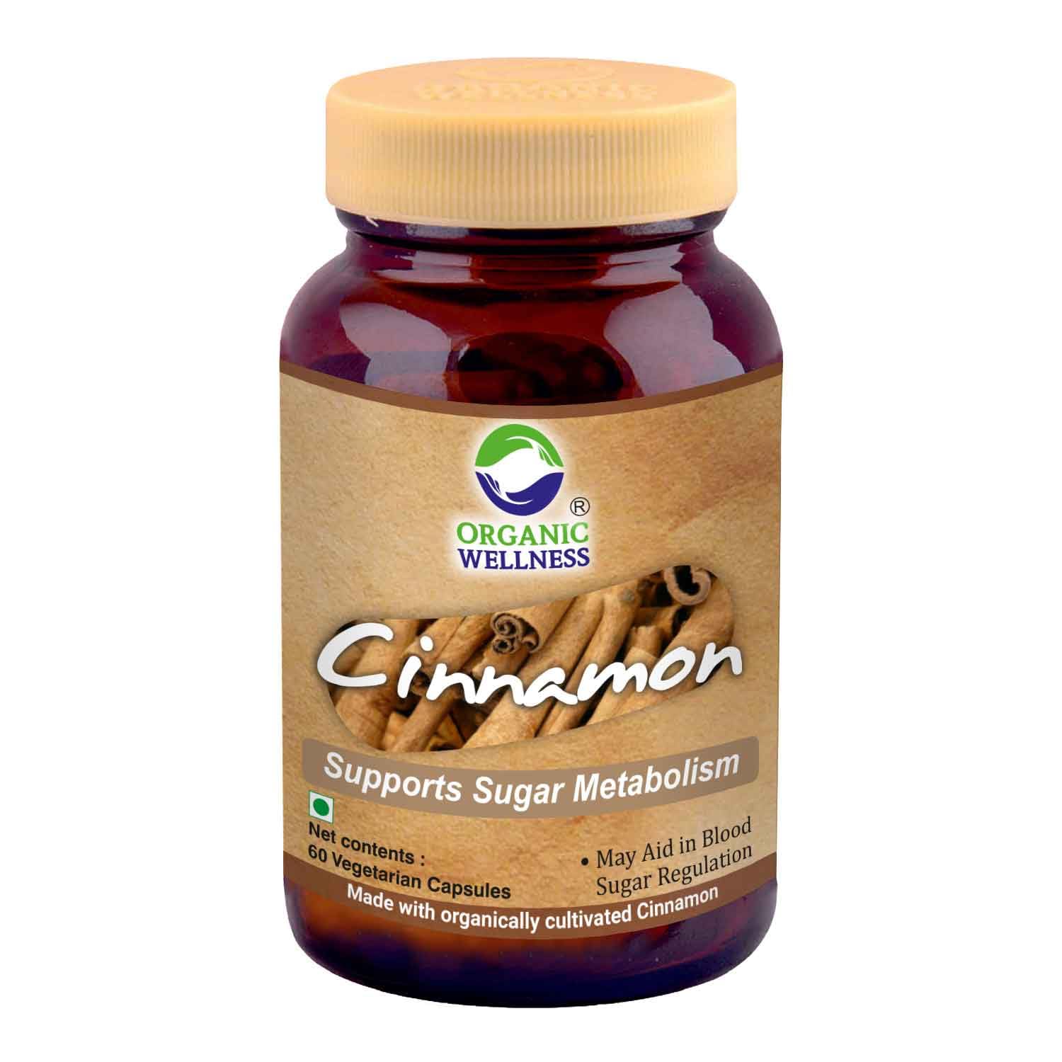 Organic Wellness Cinnamon Capsules For Anti-oxidants | Boost Immunity ...