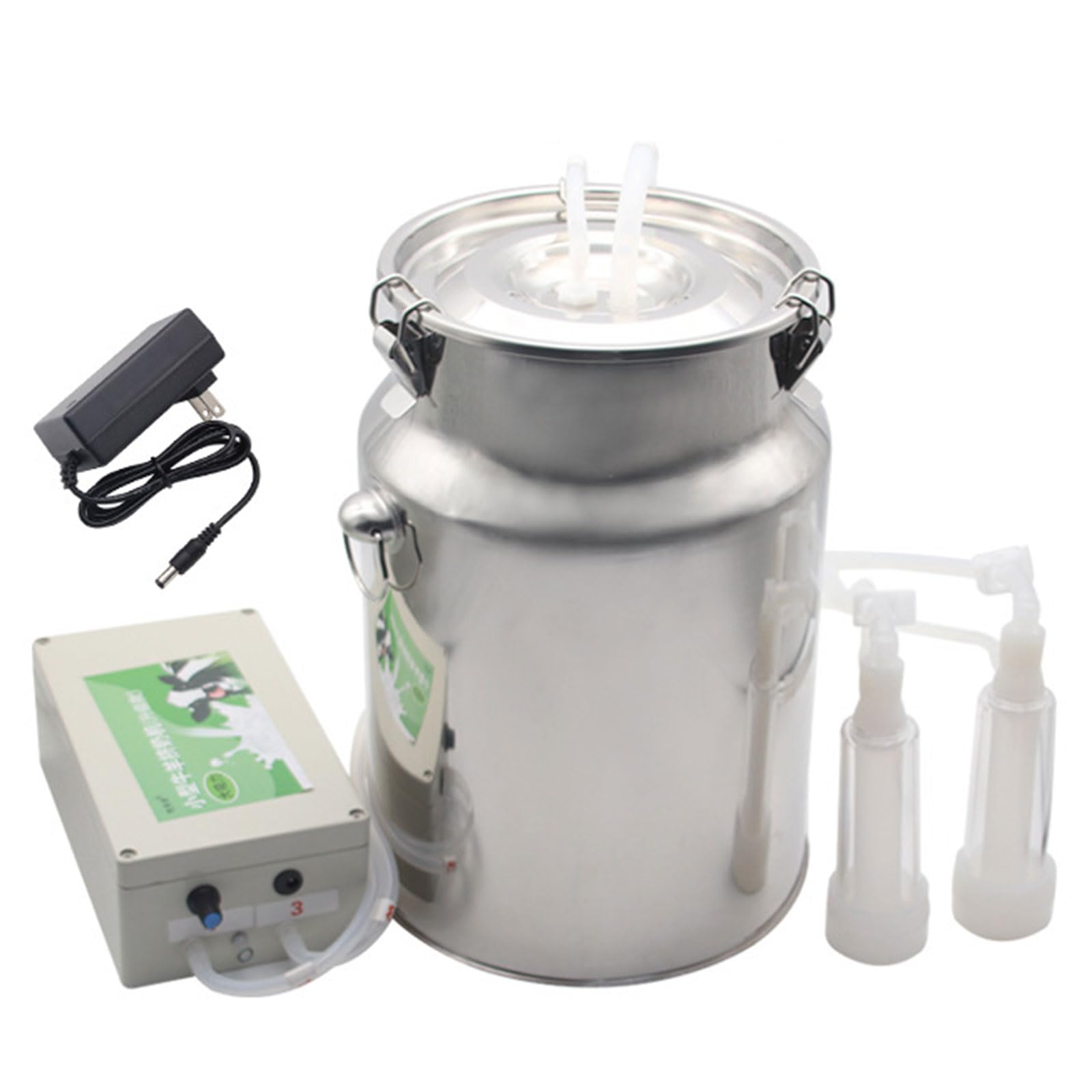 Buy Electric Milking Machine Kit, 10 Litre Goat Milker, Portable ...