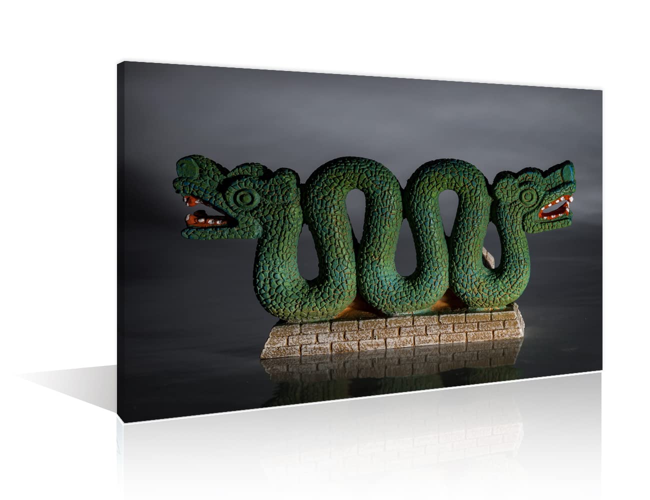 Aztec Serpent Sculptures Mayan Stone Sculpture: Aztec Feathered