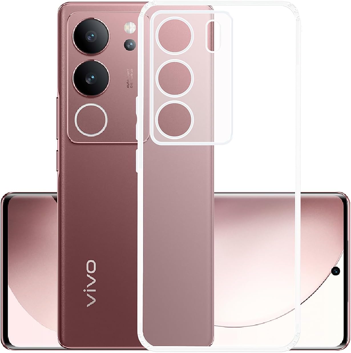 YOFO Back Cover for Vivo V29 / Vivo S17 / S17 Pro (5G)(Flexible ...