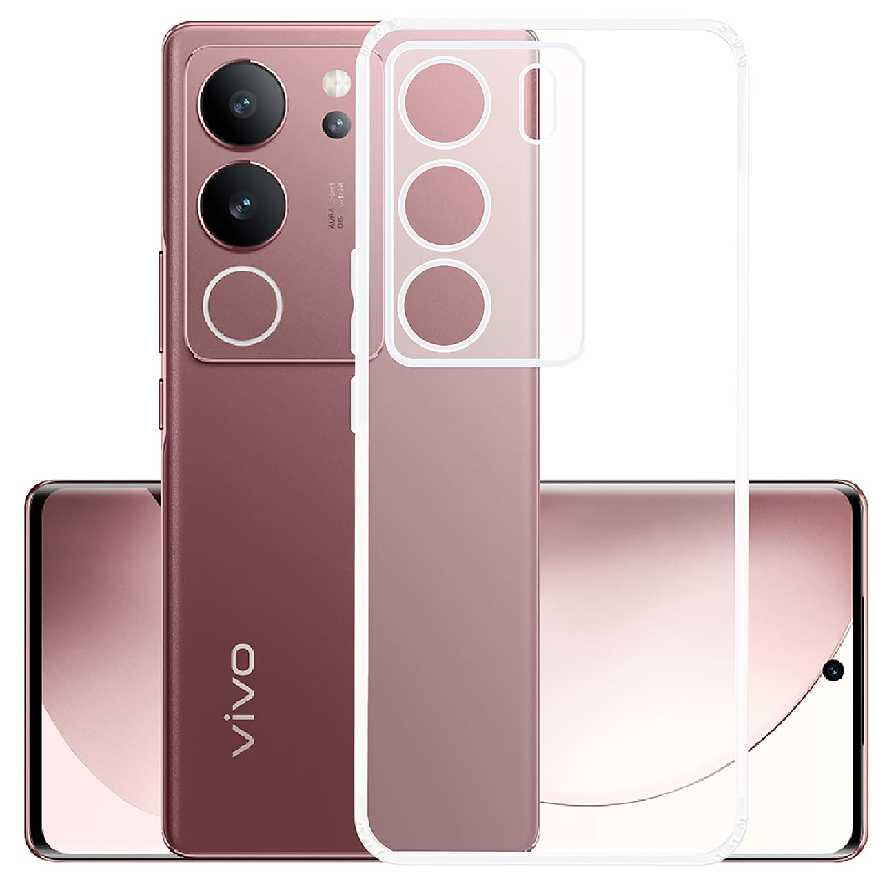 YOFO Back Cover for Vivo V29 / Vivo S17 / S17 Pro (5G)(Flexible ...
