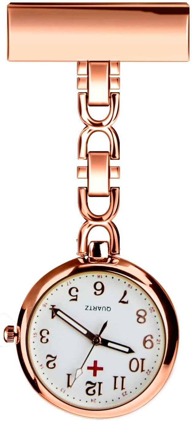 T Tersely Nurse Lapel Pin Fob Watch Nursing Hanging Medical Doctor ...