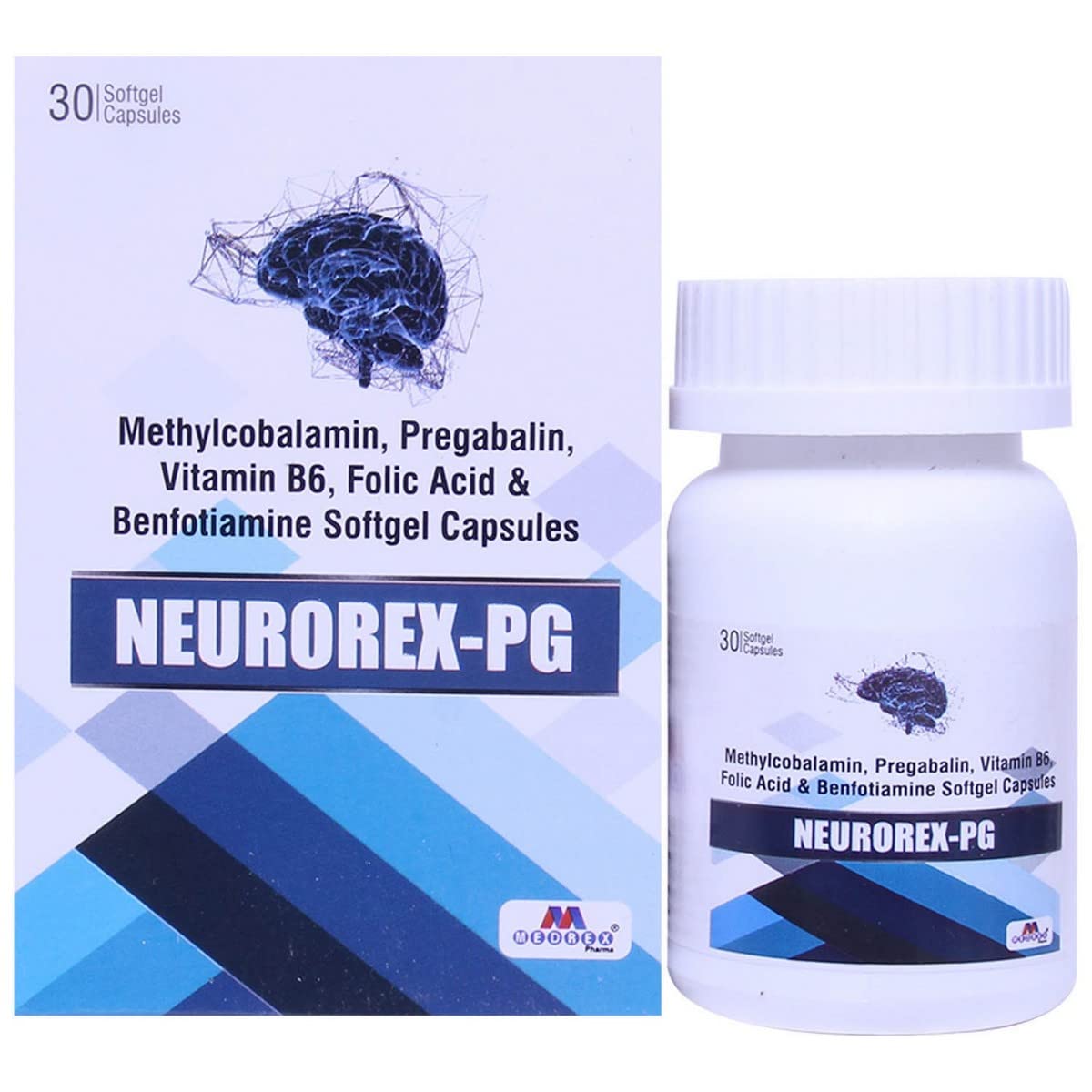 Neurorex PG - Bottle of 30 Capsules : Amazon.in: Health & Personal Care