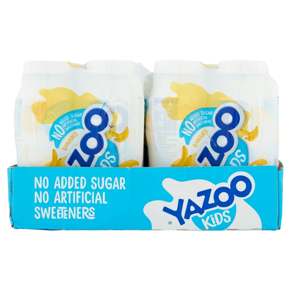 Buy YAZOO KiDS No Added Sugar Banana Milk Drink 200ml (Pack of 24 ...