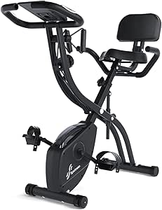 Sportneer Heimtrainer Fahrrad Klappbar, 4-in-1 Ergometer Heimtrainer, Spinning Bike Indoor mit ...