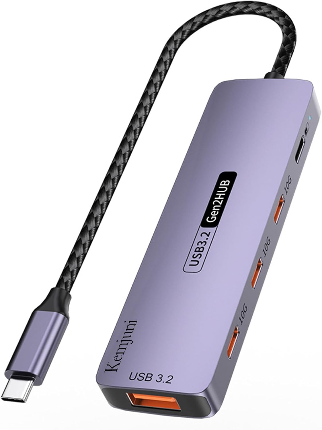 Amazon.com: 10Gbps USB C hub with 100W PD Charging USB C to USB C/A ...