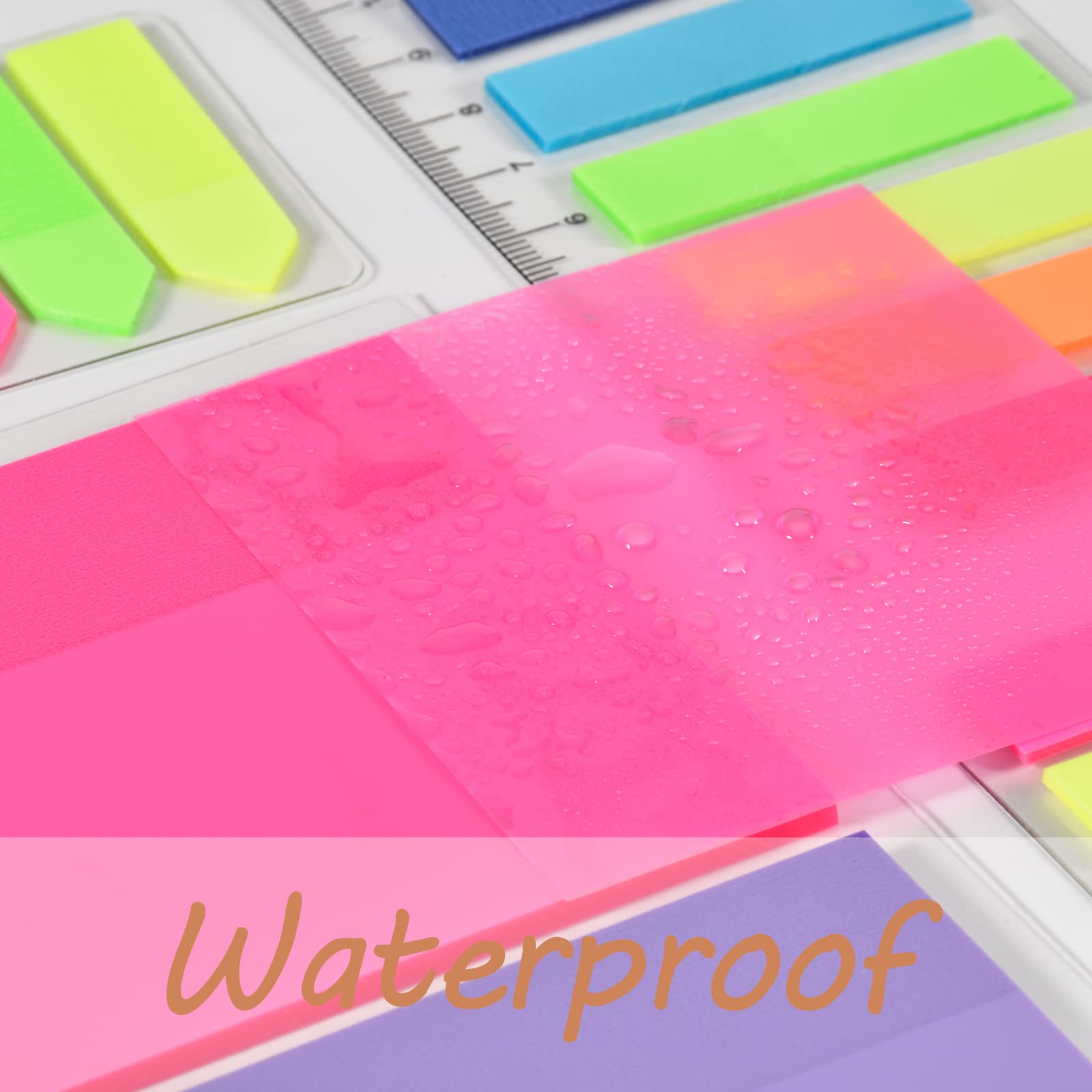 Snapklik.com : 700 Sheets Transparent Sticky Notes, Clear Bright ...