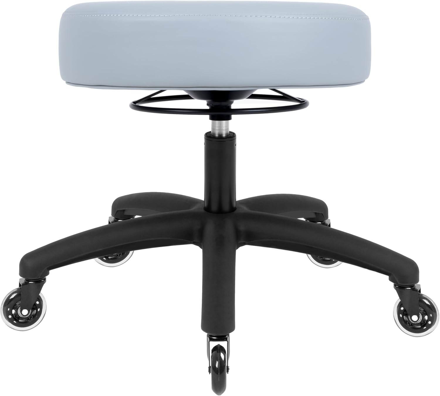 Amazon.com: Chair Master 17" Round Vinyl Fabric Stool, Table Height ...