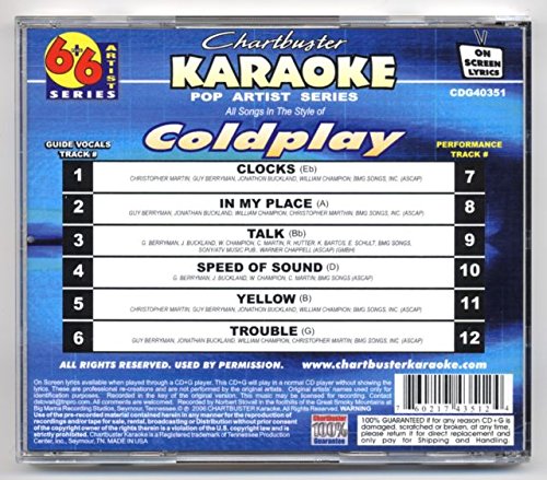 Karaoke: Coldplay: Amazon.in: Music}