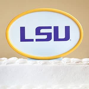 Amazon.com: LSU Cake Topper : Grocery & Gourmet Food