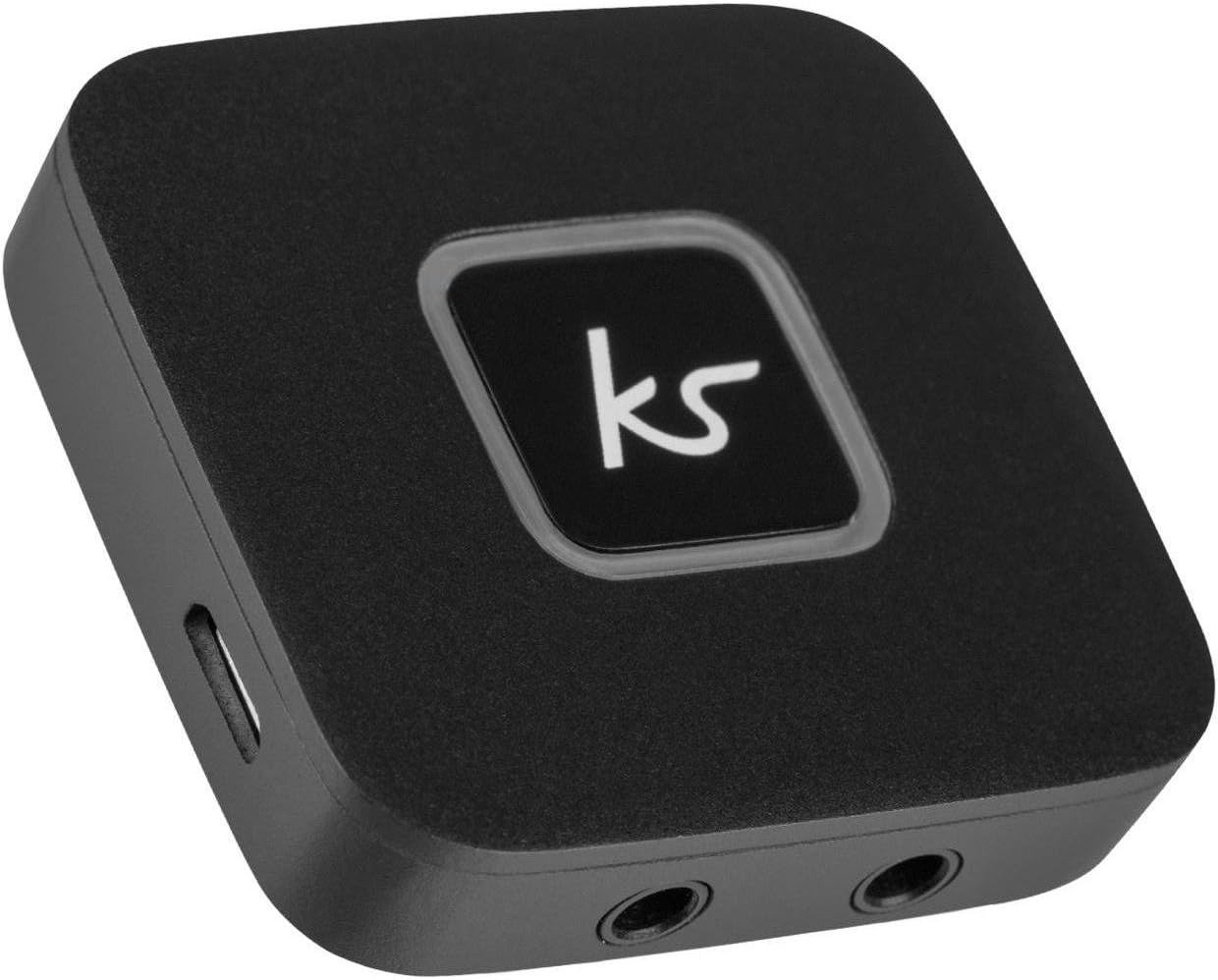 KitSound Bluetooth Wireless Audio Splitter for Wireless and Wired ...