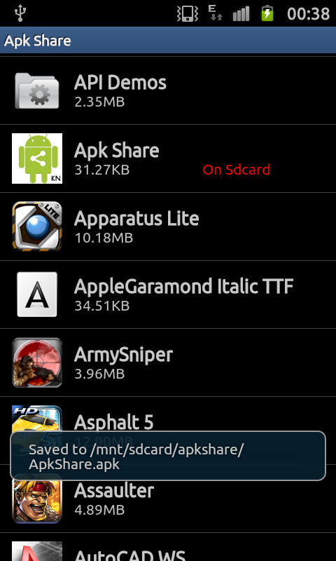 Apk Share & Backup - App on Amazon Appstore