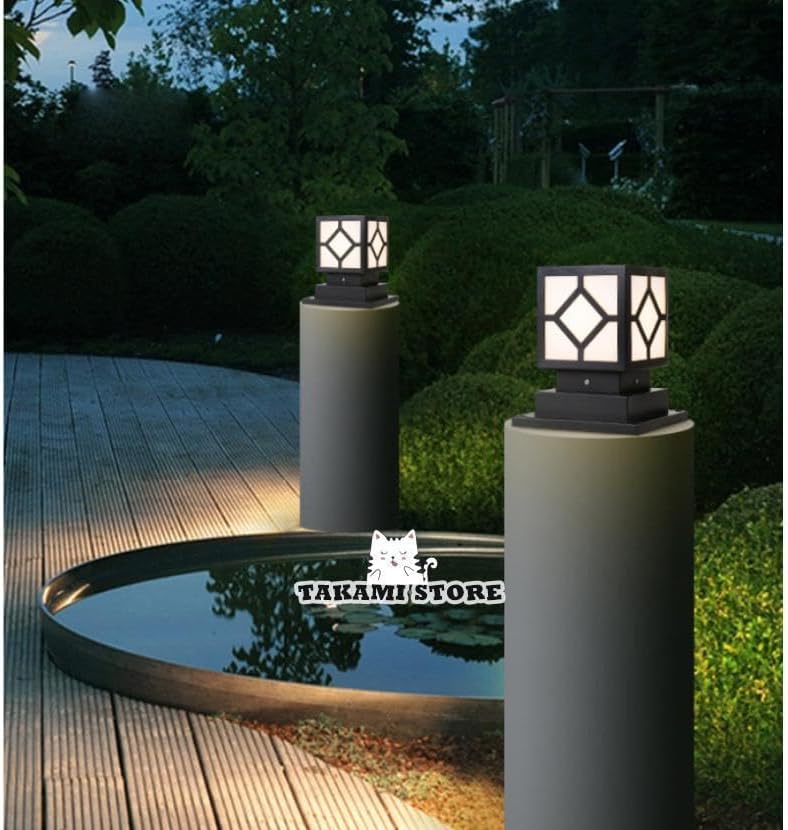 Lyse Décor Metal Decorative Outdoor Gate Light, Gate Lamps. Boundary ...