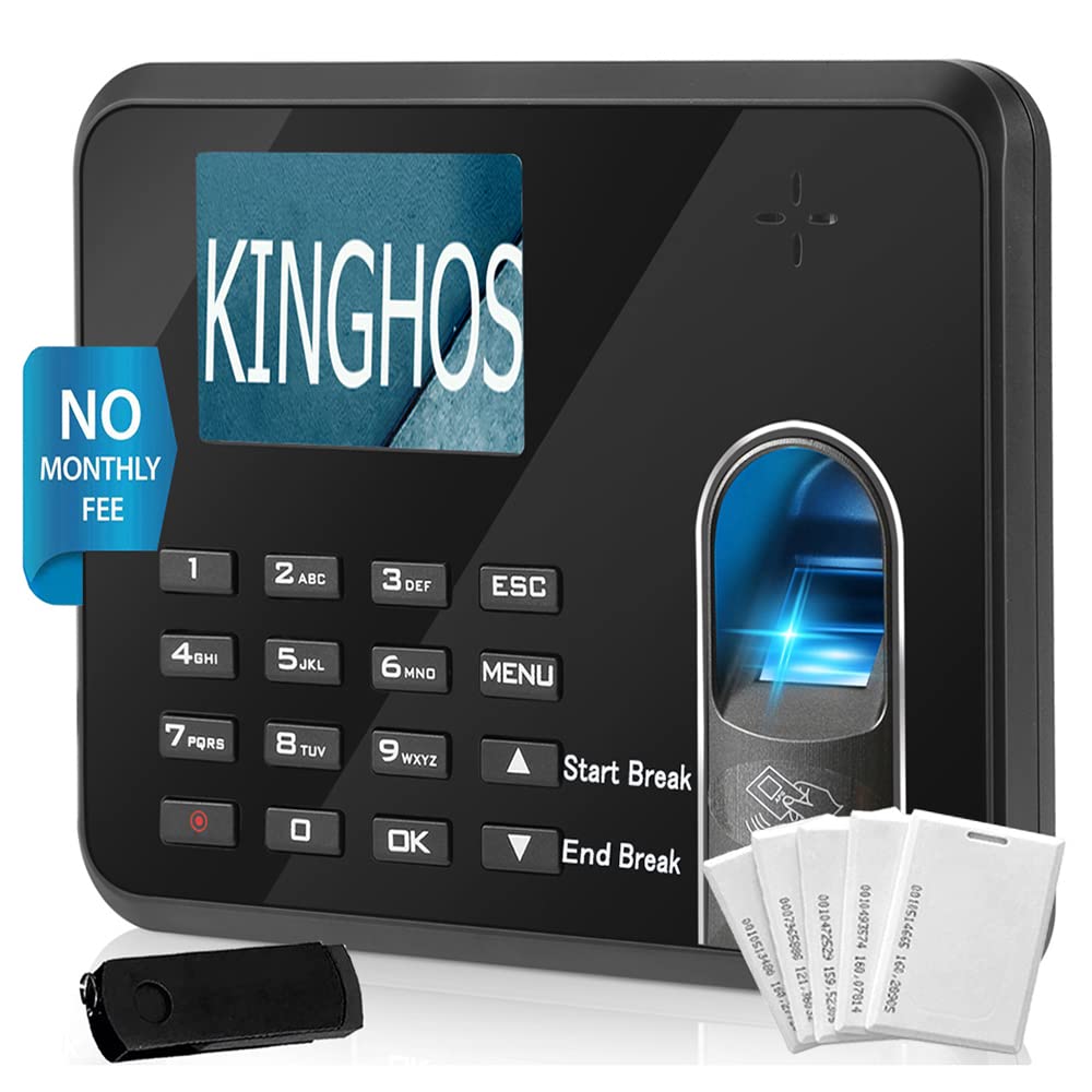 Buy KINGHOS Time Clock Overtime, Lunch Time, Break Time and Working ...