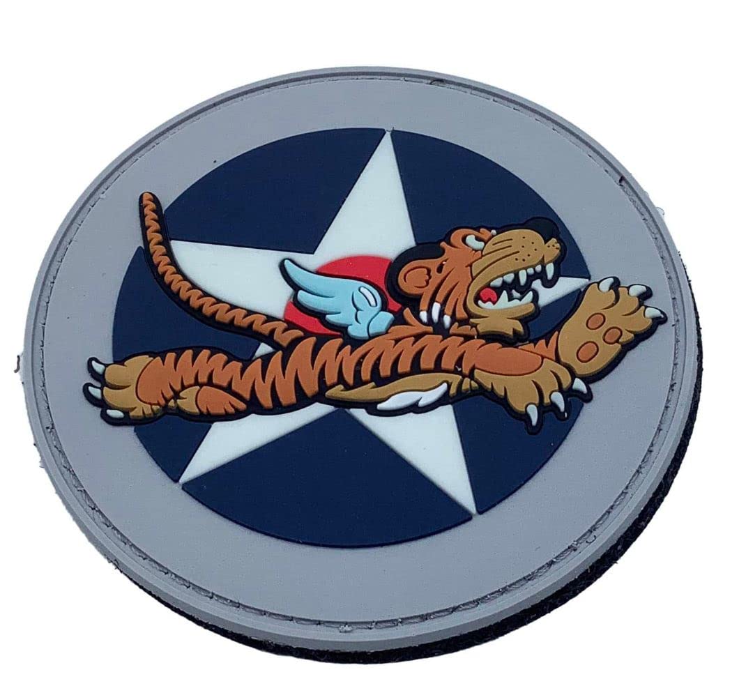 Amazon.com: US Army Air Corps WWII Flying Tigers PVC Patch – with Hook ...