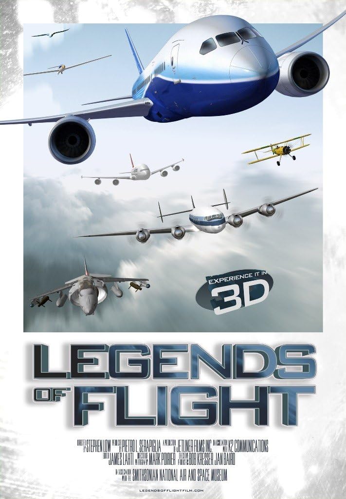 IMAX Legends of Flight 3D (Blu-ray + Blu-ray 3D): Amazon.co.uk: Stephen ...