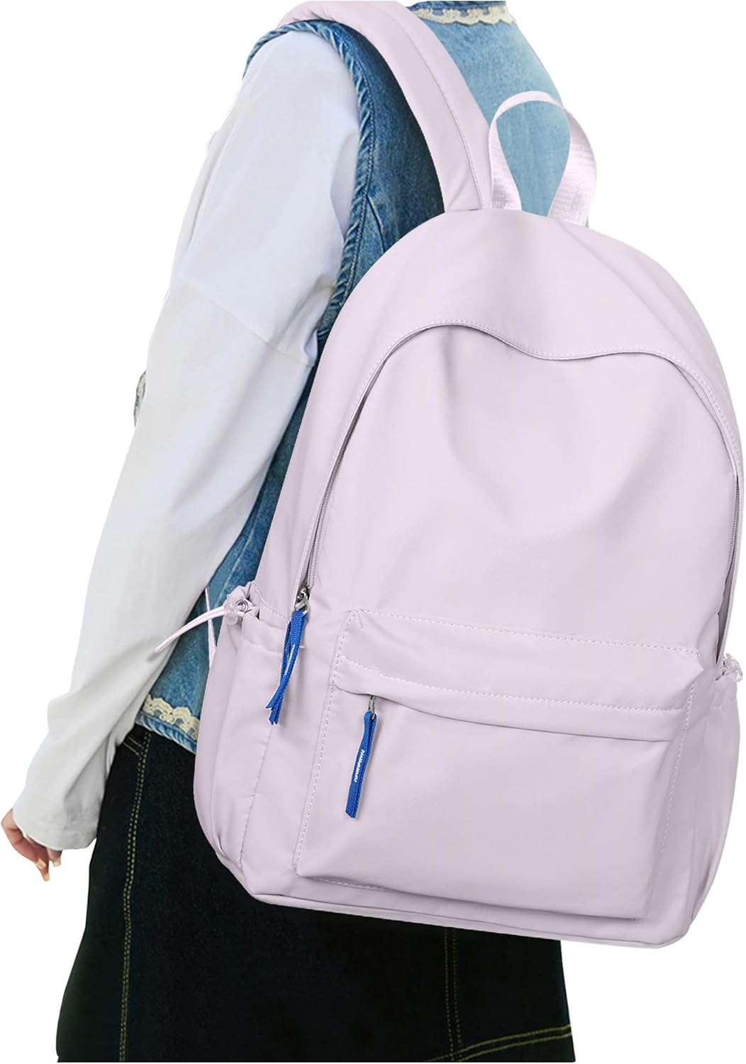 Amazon.com: School Backpack for Teen Girls,Simple School Book Bag ...