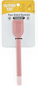 Amazon.com : EveryYay Pink Two-Sided Spatula for Dogs : Pet Supplies
