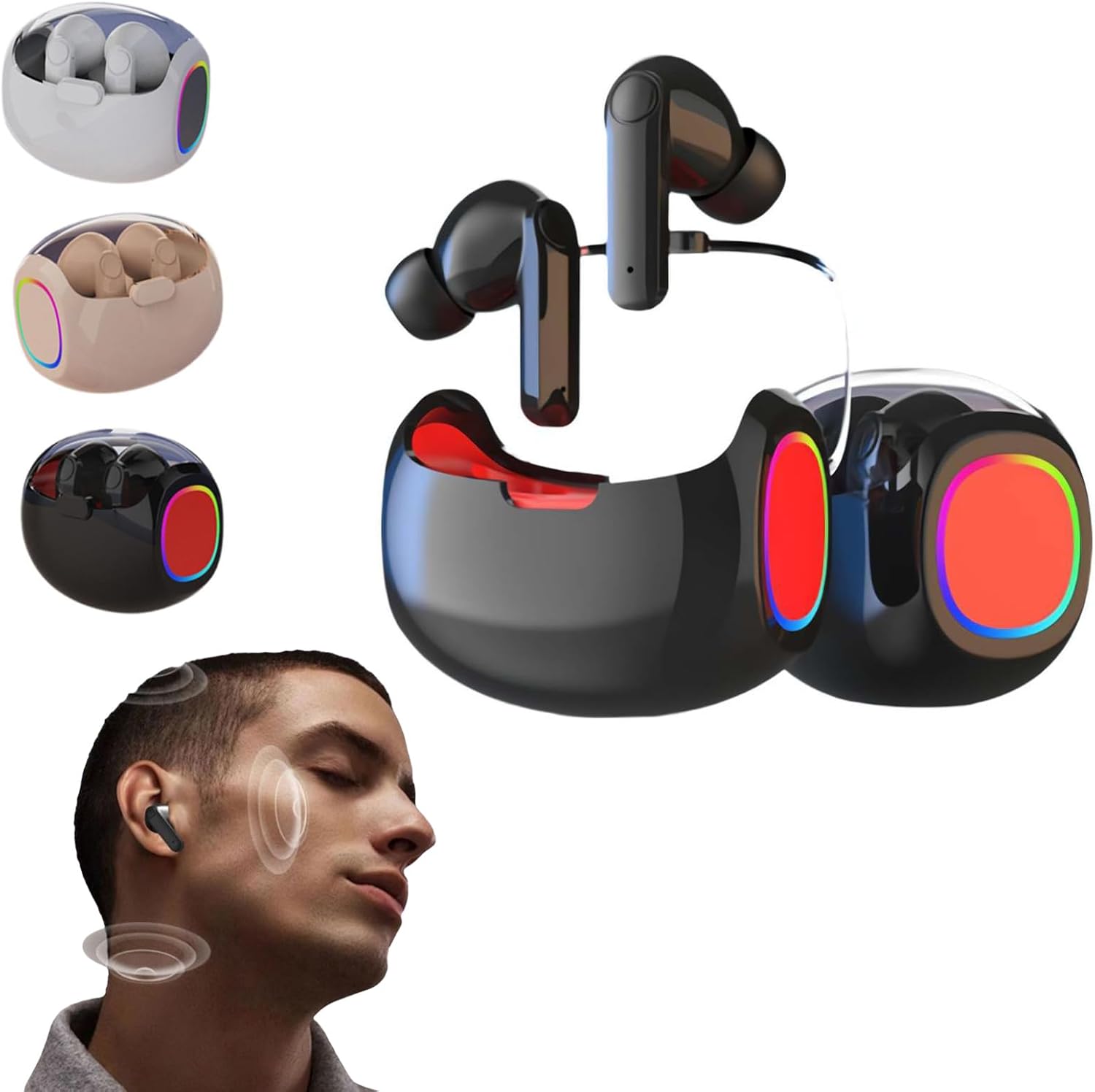 Amazon.com: Noise Cancelling Earbuds,Strong and Smart Noise Cancelling ...