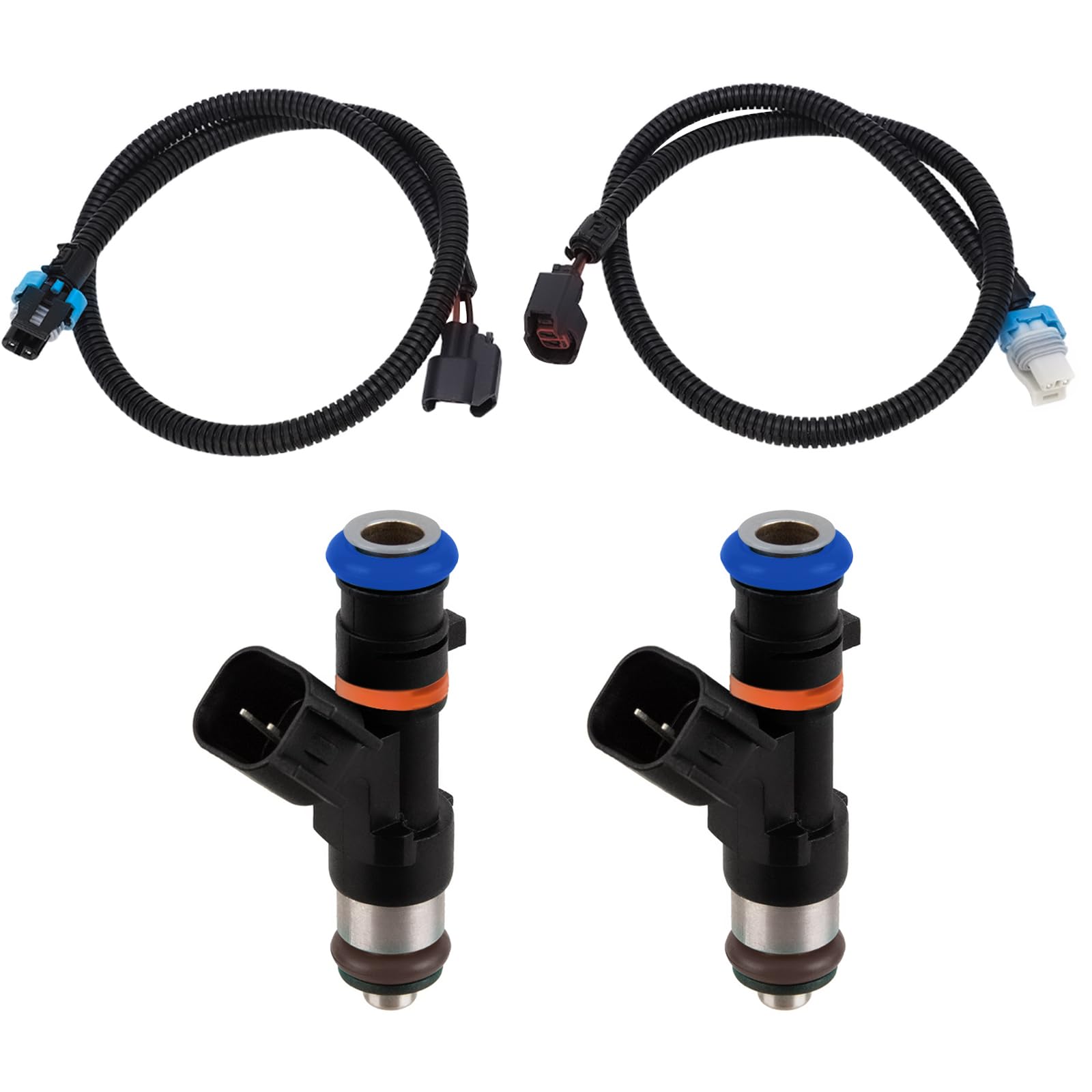 Amazon.com: 2PCS Fuel Injector Harness Set 0280158197 Compatible with ...