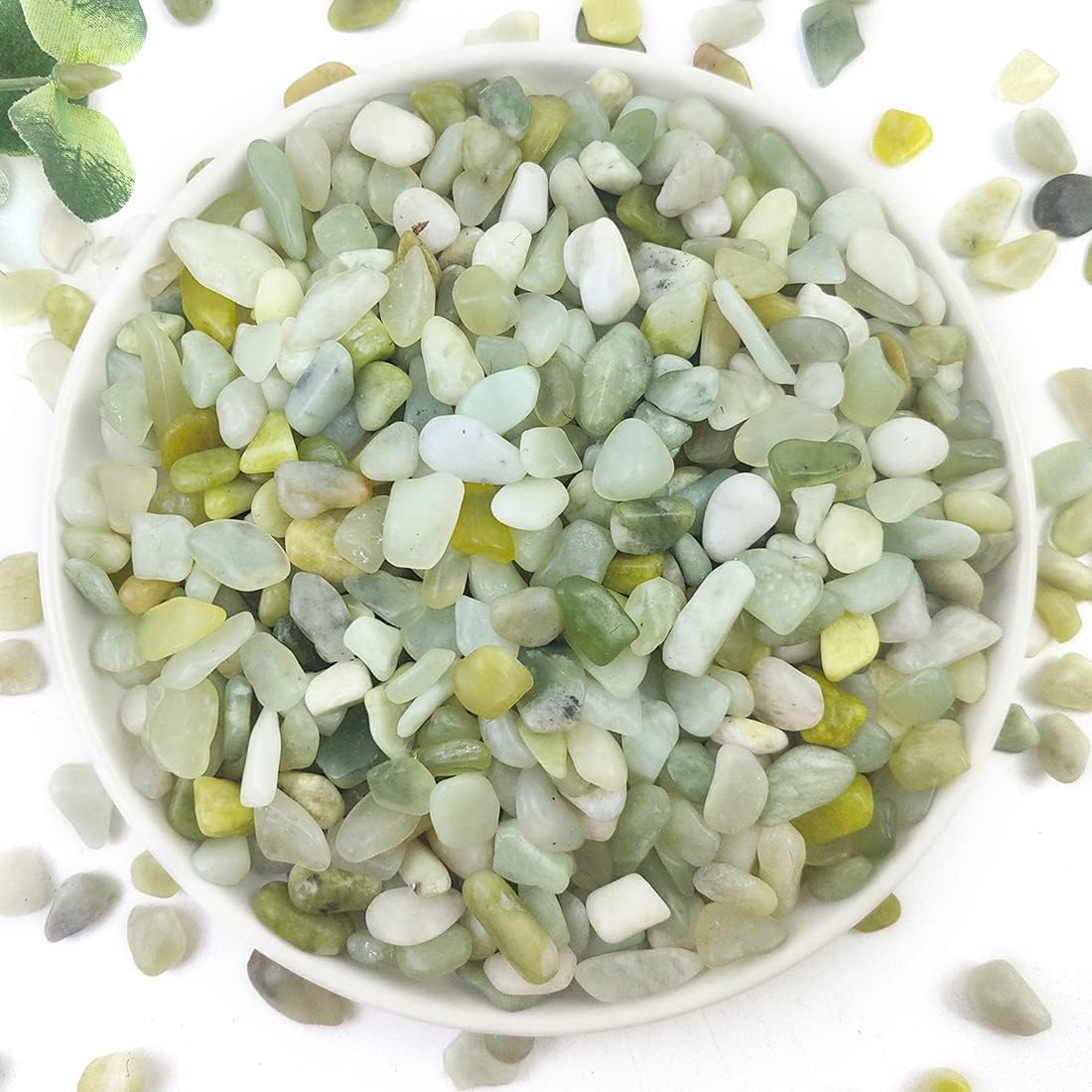 Amazon.com : RIFNY Decorative Stones, 0.3 Inch Color Polished Gravel ...
