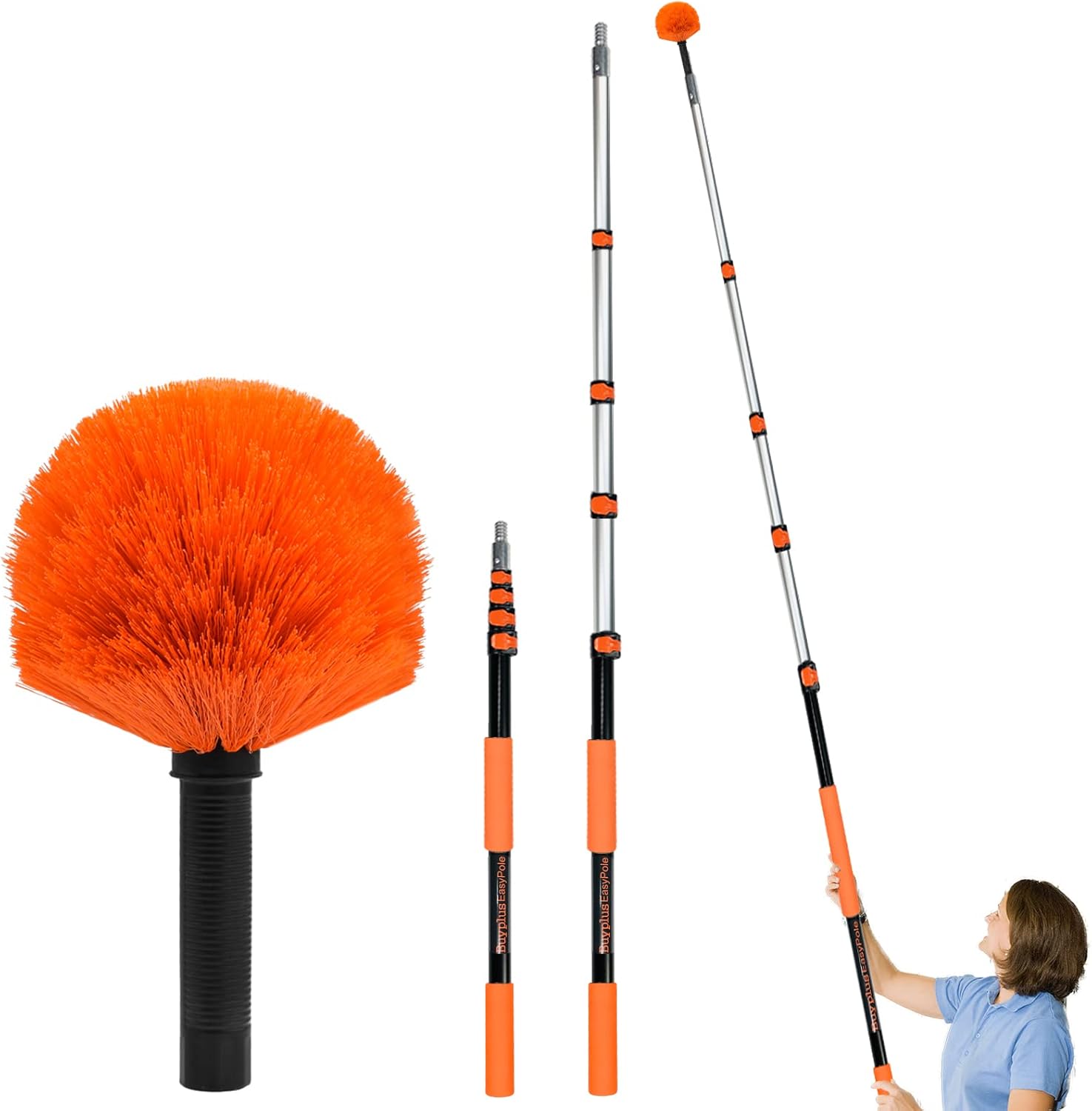 Amazon.com: Cobweb Duster with Extension Pole - 6 to 24 Foot Outdoor ...