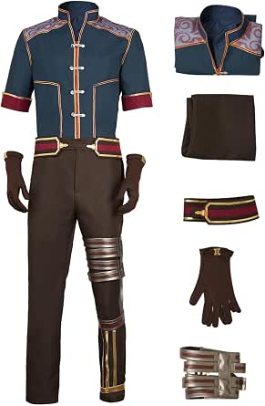 Amazon.com: cultofmoon Jayce Cosplay Costume Adult Men Jayce Jacket ...