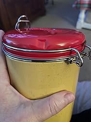 Amazon.com: Distress Printed - Coca Cola Round Lock Top Lid with Clasp ...