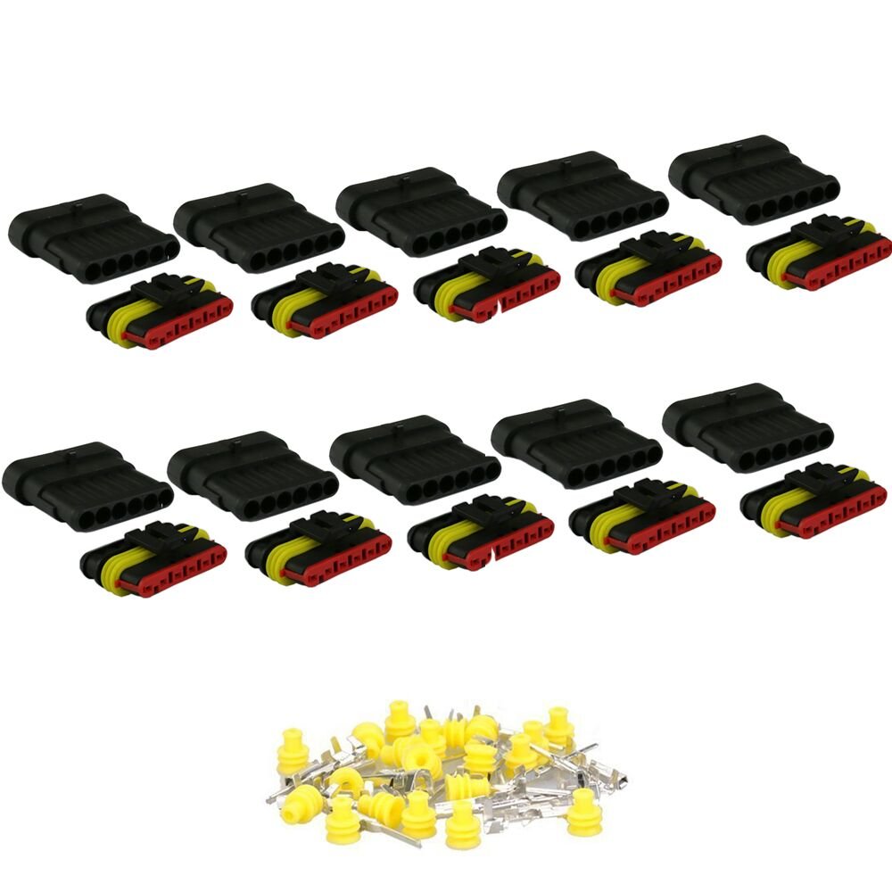 Buy Waterproof Electrical Connector Plug Socket Male and Female 1.5mm ...