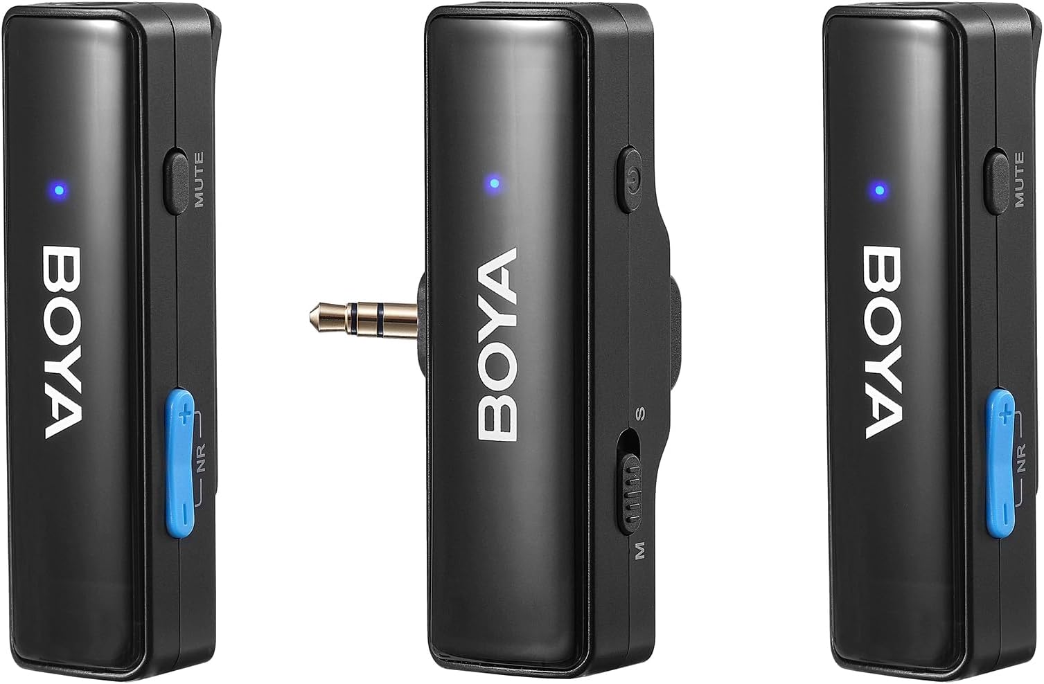 Boyamini Wireless Lavalier Microphone for iPhone15/16 Android USB-C ...