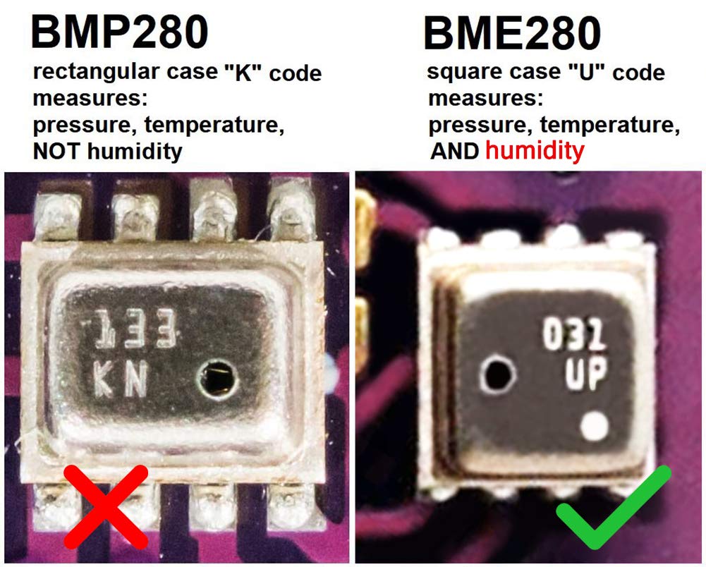 Snapklik.com : 3pcs BME280 Digital 5V Temperature Humidity Sensor ...