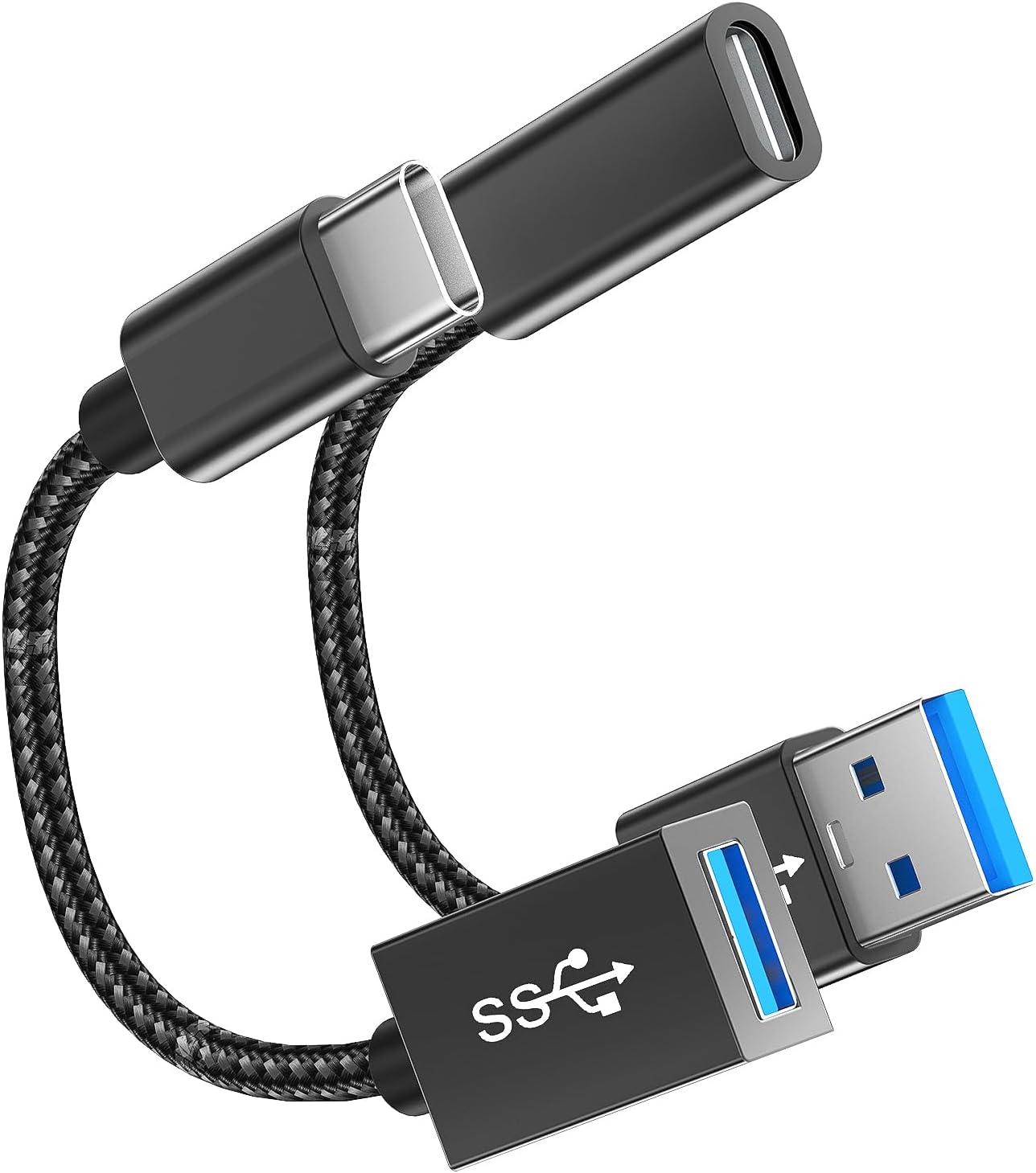 Amazon.com: sinstar USB to USB C adapter, USB C Female to USB 3.0 Male Adapter, USB C Male to ...