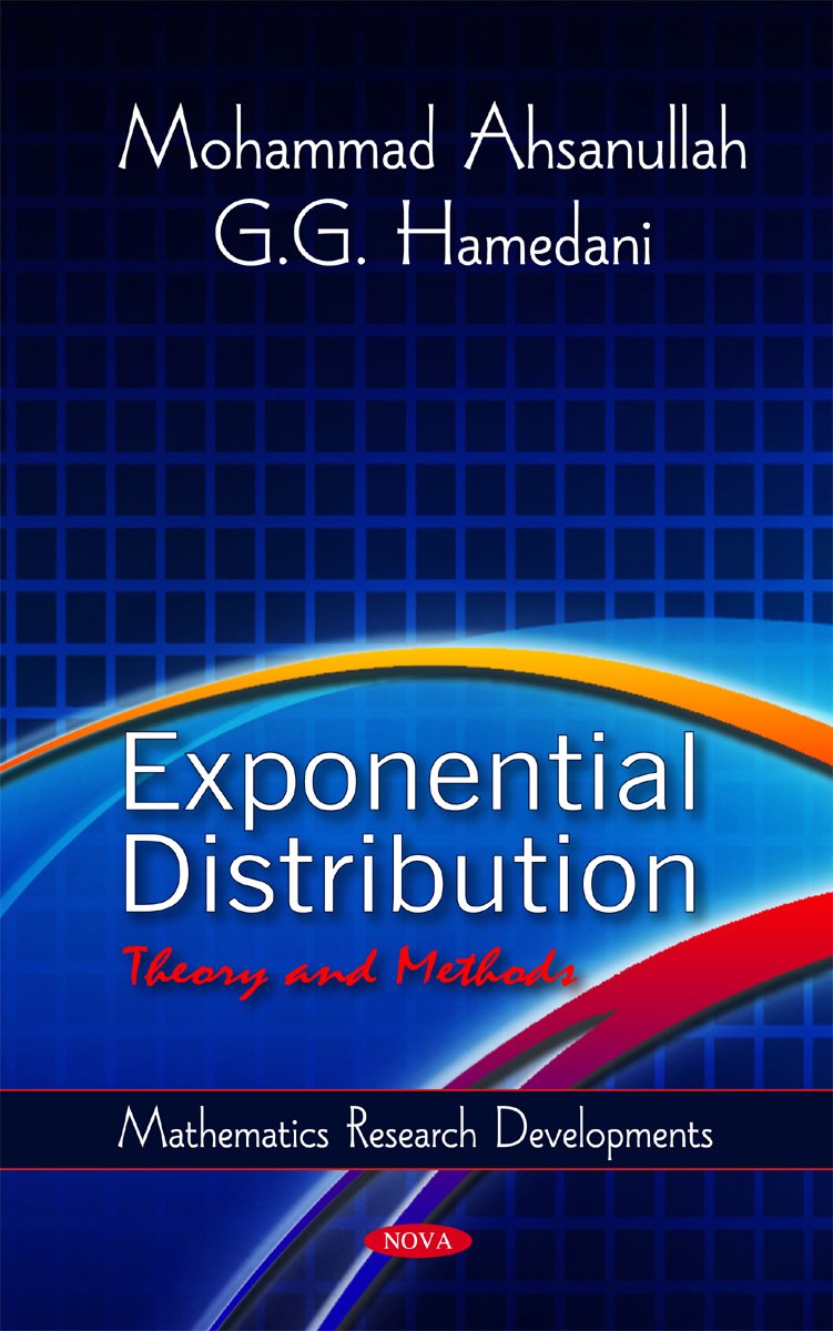 Amazon.com: Exponential Distribution: Theory and Methods (Mathematics ...