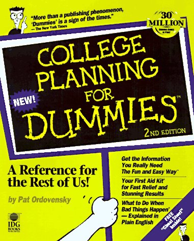 College Planning for Dummies: Pat Ordovensky: 9780764550485: Amazon.com ...