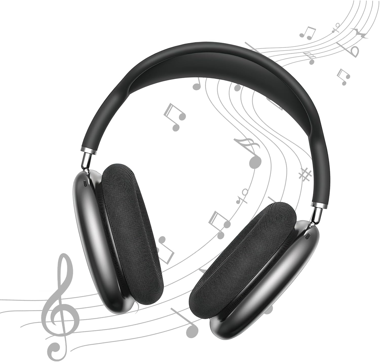 Amazon.com: SOAMOEU Head-Mounted BT Headset, Stereo Headset, Wireless ...