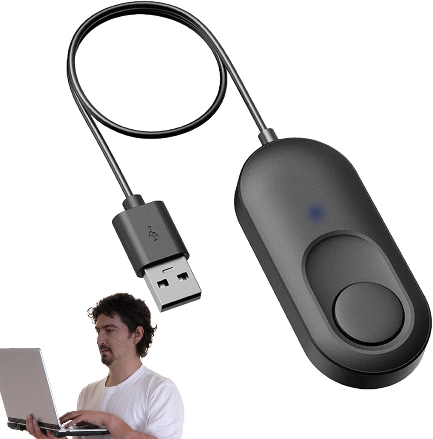 Mouse Jiggler,USB Undetectable Mouse Shaker with ON/Off Switch - Mouse ...