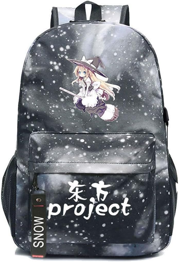 Amazon.com | WANHONGYUE TouHou Project Anime Cosplay Backpack Casual ...
