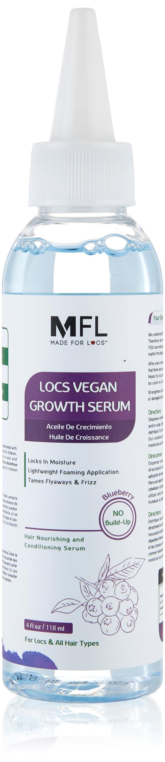 Amazon.com: Locs Vegan Growth Serum | Locs Oil (Pineapple, Blueberry ...