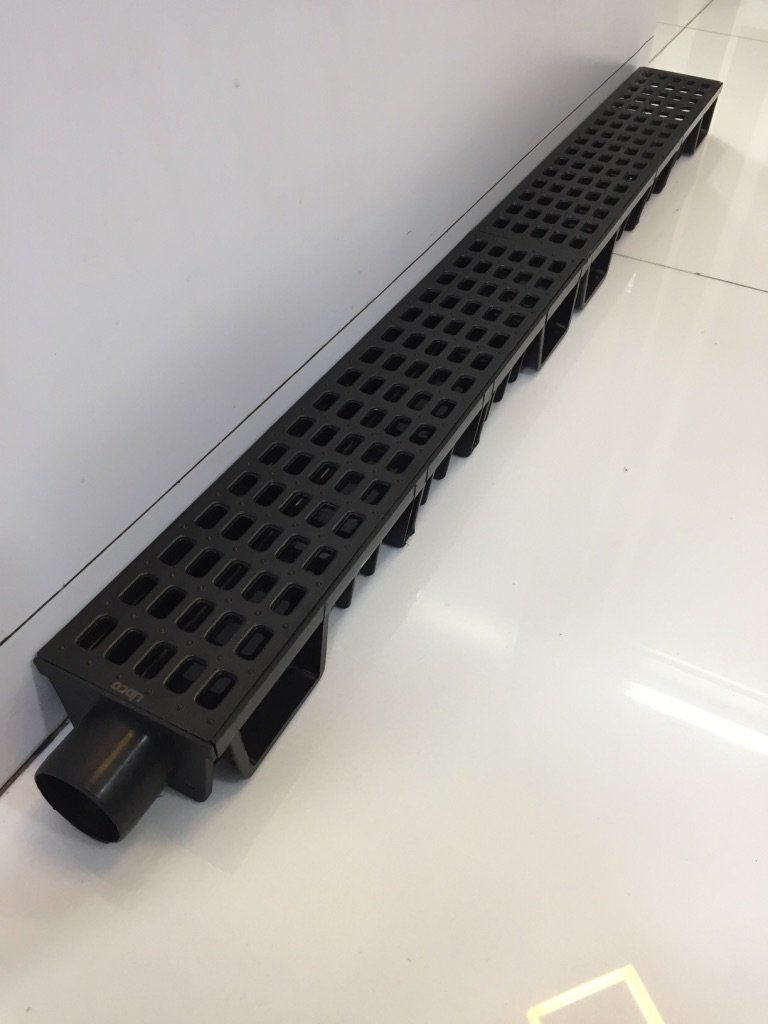 LIDCO HDPE Drain Channel wt HDPE Grating - External Areas, CarParking ...