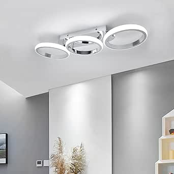 CANEOE Modern Led Ceiling Light, 33W Flush Mount Led Ceiling Light ...