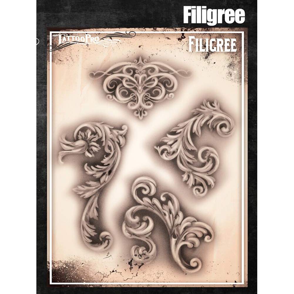 Filigree Designs Stencils Art Nouveau Border Craft Stencil – STENCIL