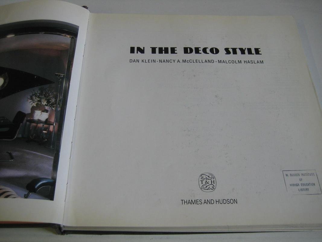 In the Deco Style: Dan - McClelland Klein, Nancy Mcclelland ...