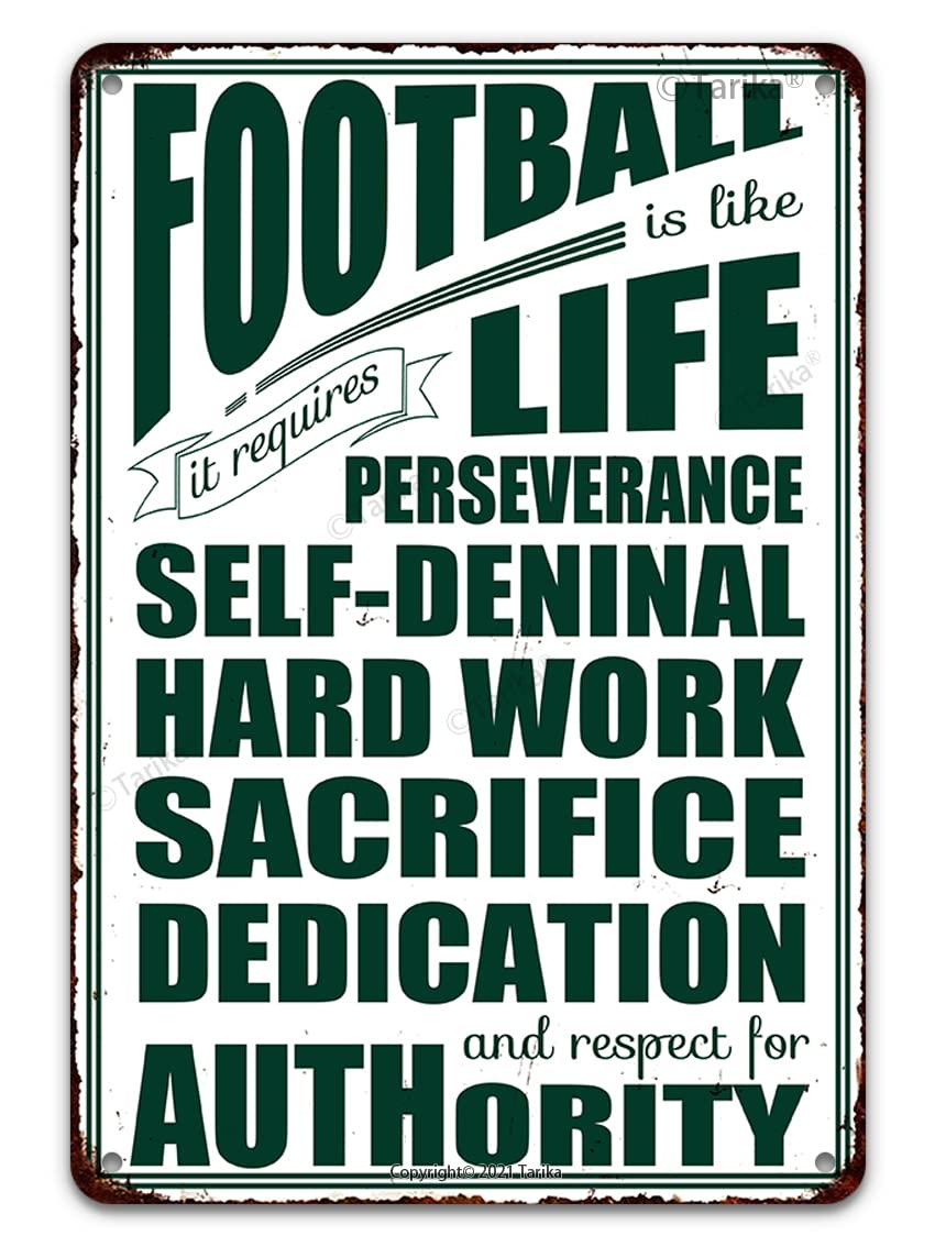 Hard Work Dedication Football