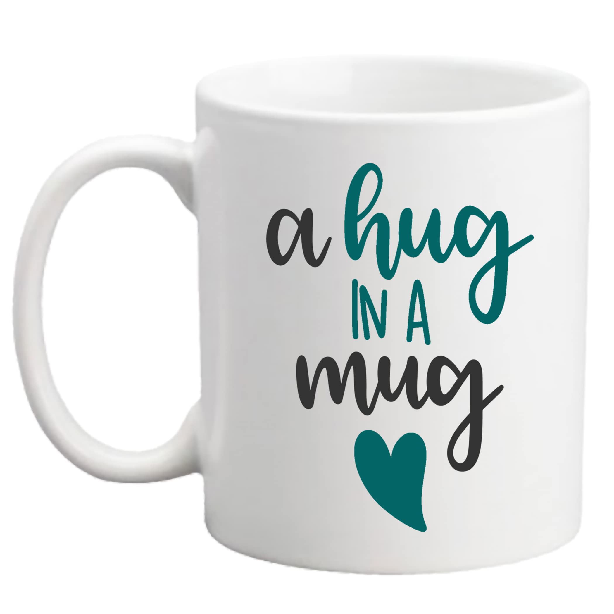 Amazon.com: D STICKY COMPANY A Hug In A Mug Cute Funny Sarcastic ...